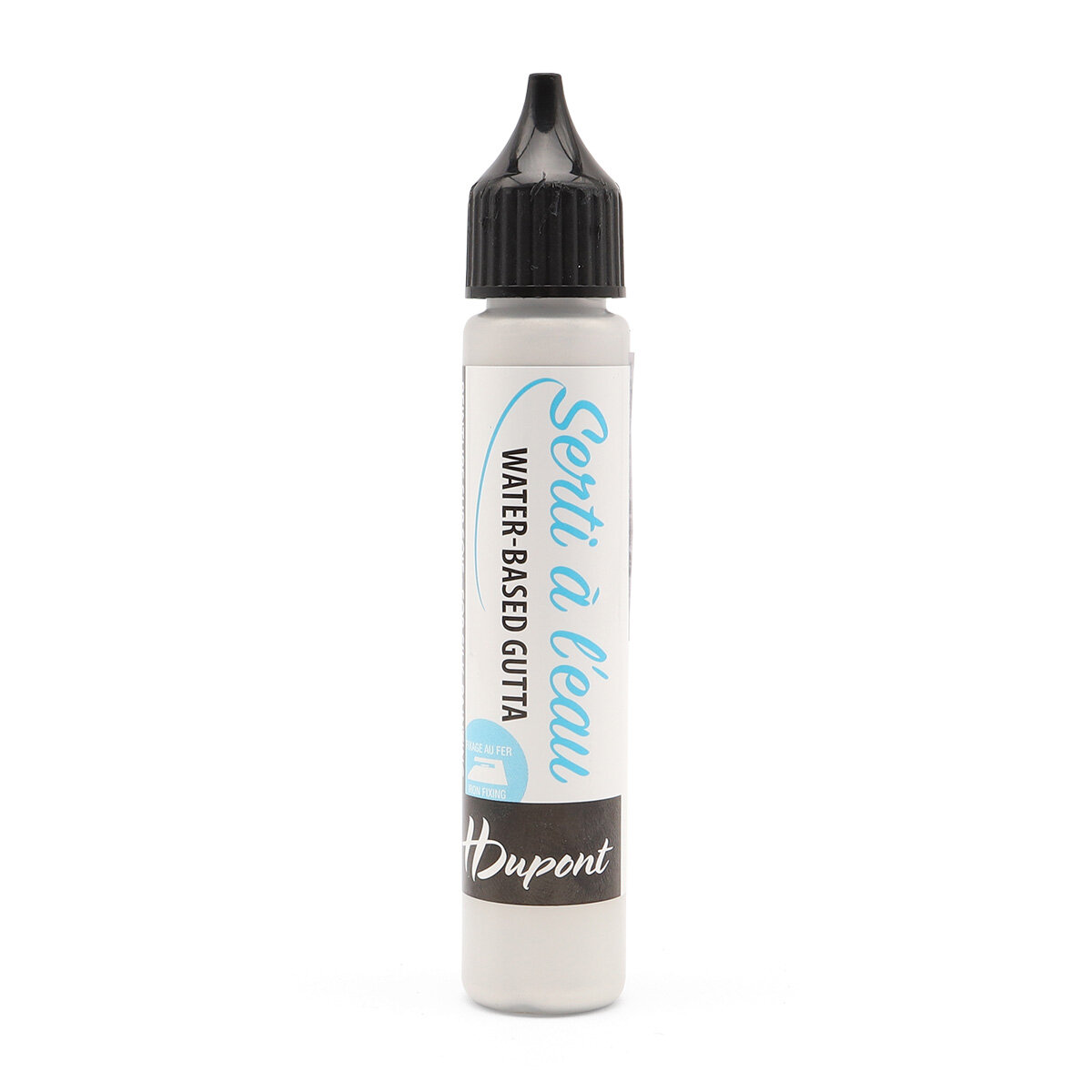 Контур по ткани Серебро на водной основе, металлик, H Dupont Serti Metal DU0640025, 25 мл (080 серебро)