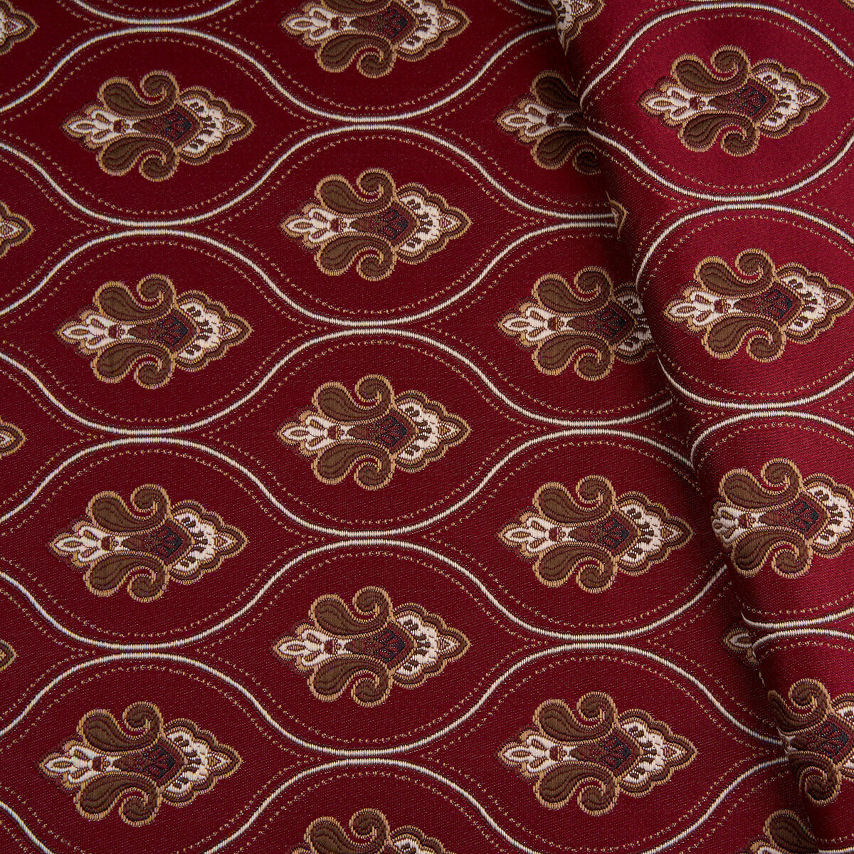 Ткань мебельная интерьерная, для декора шитья и рукоделия принт Дамасский узор