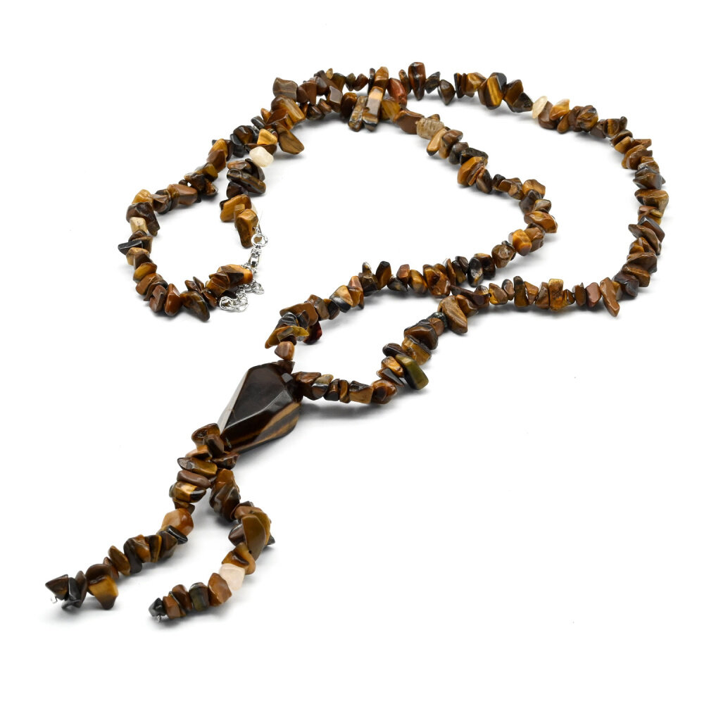 Бусы, тигровый глаз