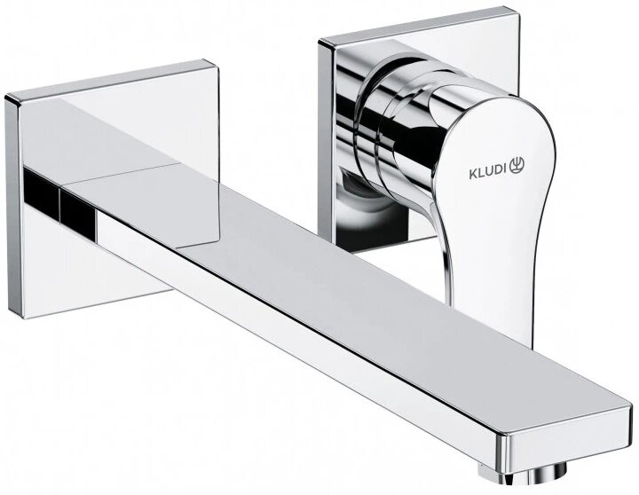 Смеситель для раковины Kludi Zenta SL 482450565 встраиваемый, без донного клапана, хром