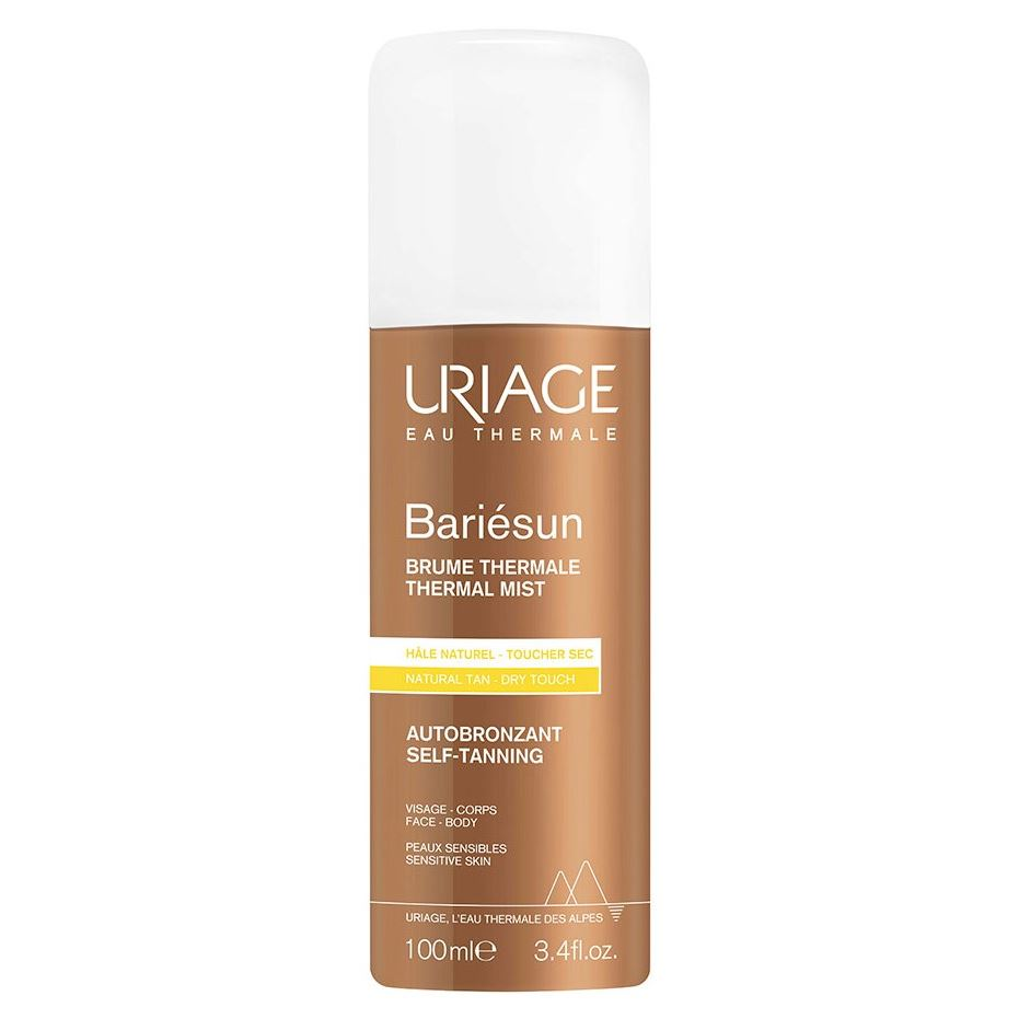 Спрей Uriage Bariesun Bariesun Thermal Mist Self-Tanning, Термальный спрей-автобронзат для чувствительной кожи, 100 мл
