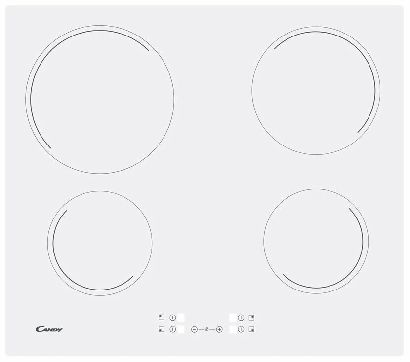 Встраиваемая электрическая варочная панель Candy CH 64 CCW