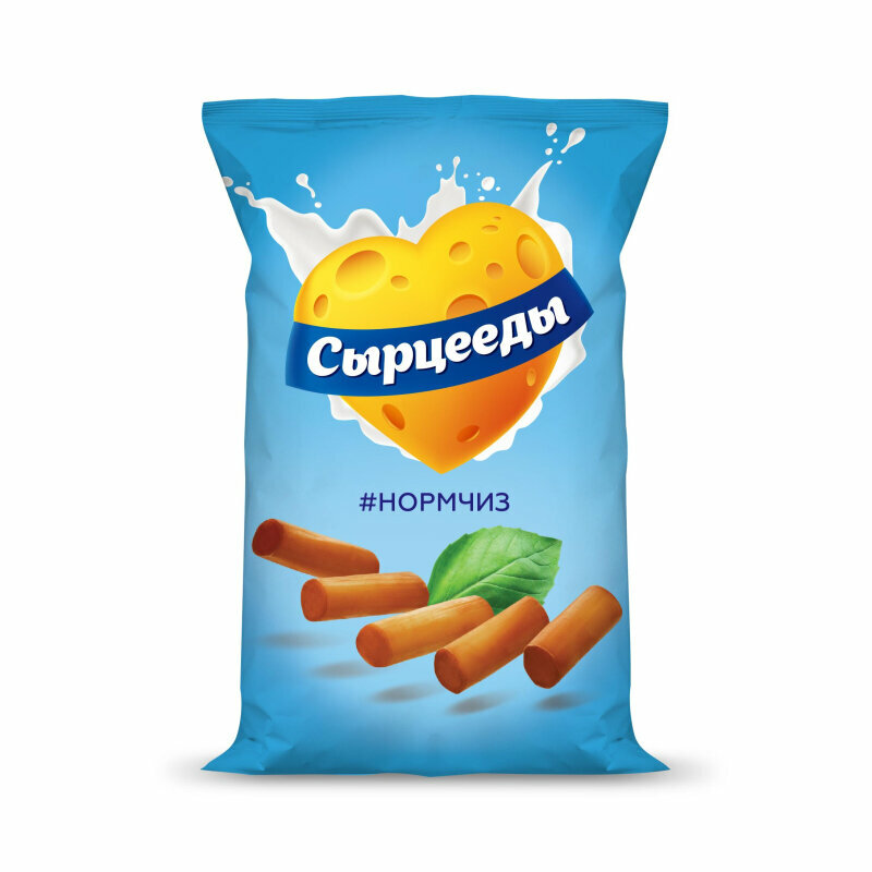 Снеки Сыр копченый Сырцееды, 23г, 1688435