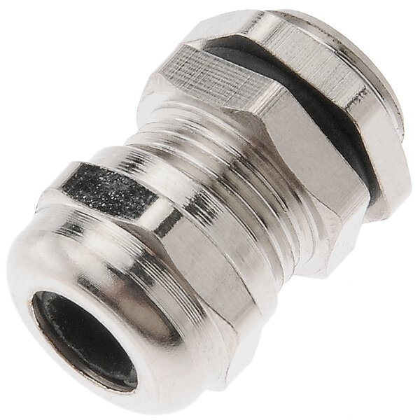 Сальник MG-M-12 латунный М12х1,5 с контргайкой (D кабеля 3-6мм, IP68) (7 шт. в комплекте)