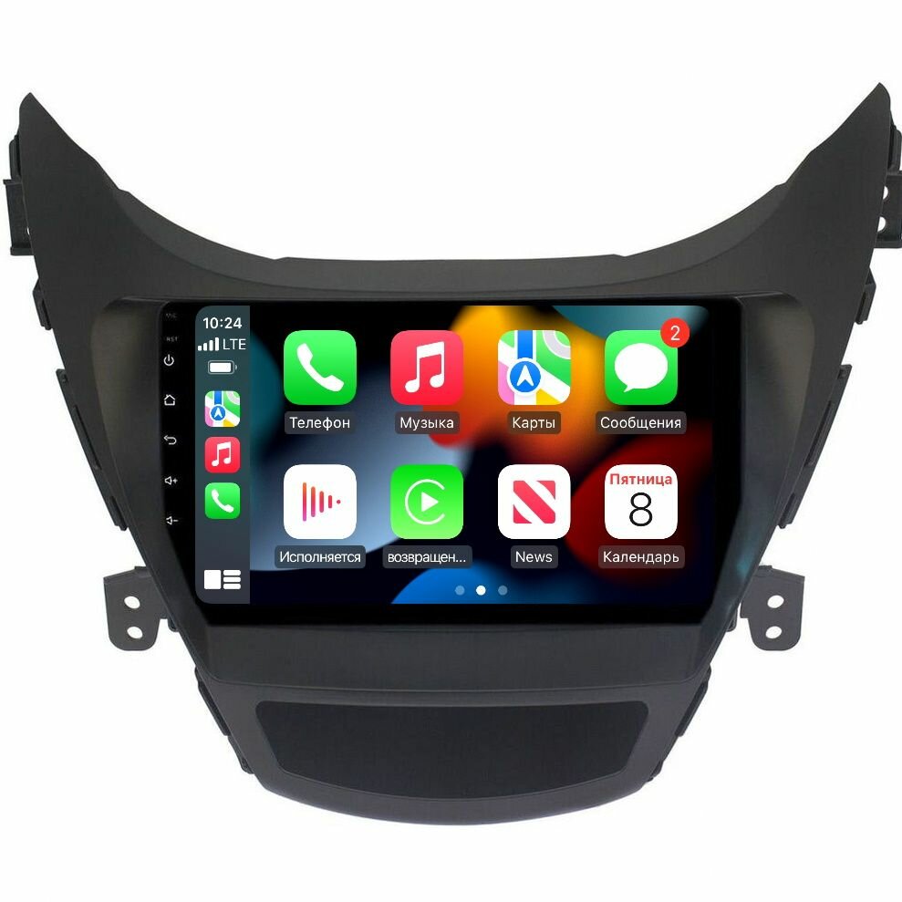 Магнитола CRS-300 Hyundai Elantra 5 (MD) 2011-2014 с Android 14 - 4+64Gb память - Carplay - DSP - Кулер