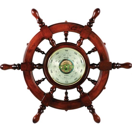 Барометр Бриг+ "Штурвал" сувенирный (С-11-Б)