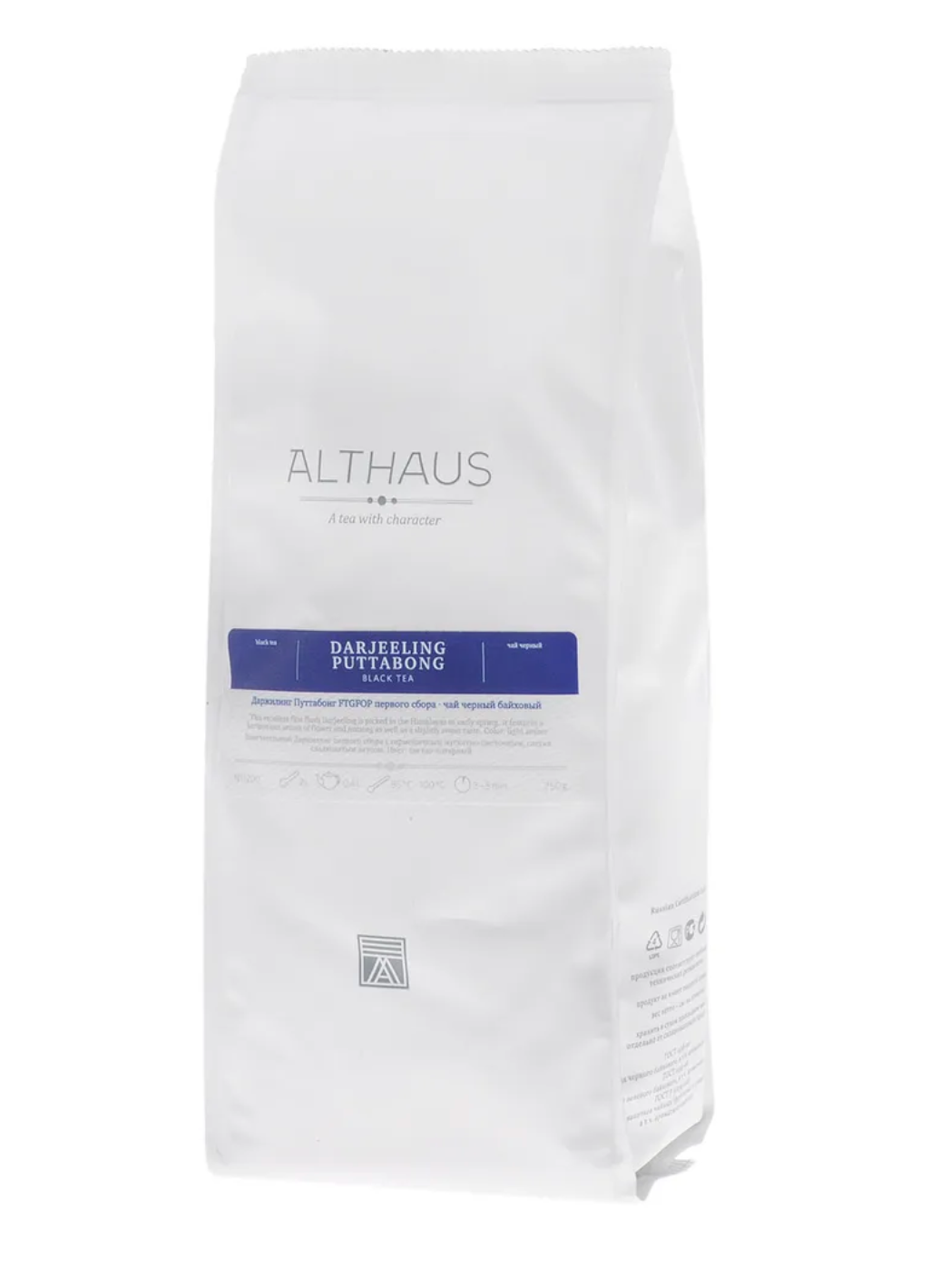 Althaus Чай черный листовой Althaus Darjeeling Puttabong First Flush 250гр
