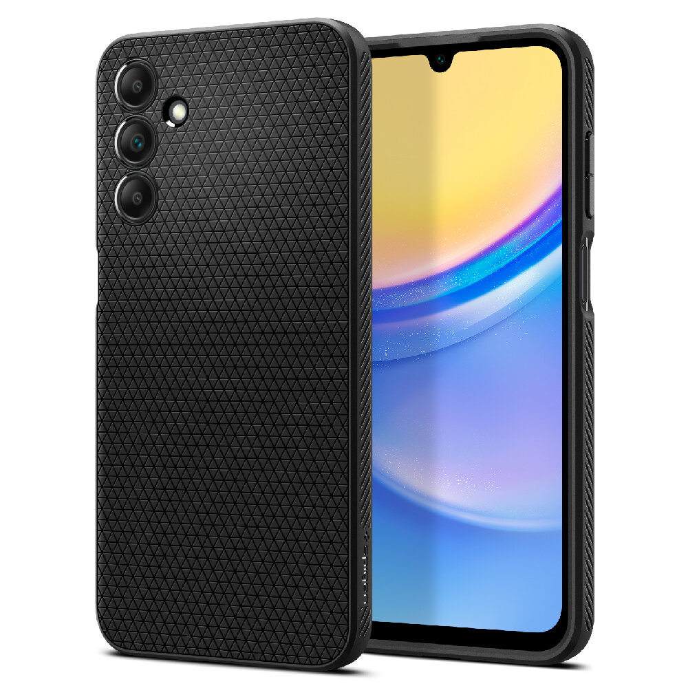 Чехол SPIGEN для Galaxy A15/A15 5G - Liquid Air - Черный - ACS07246