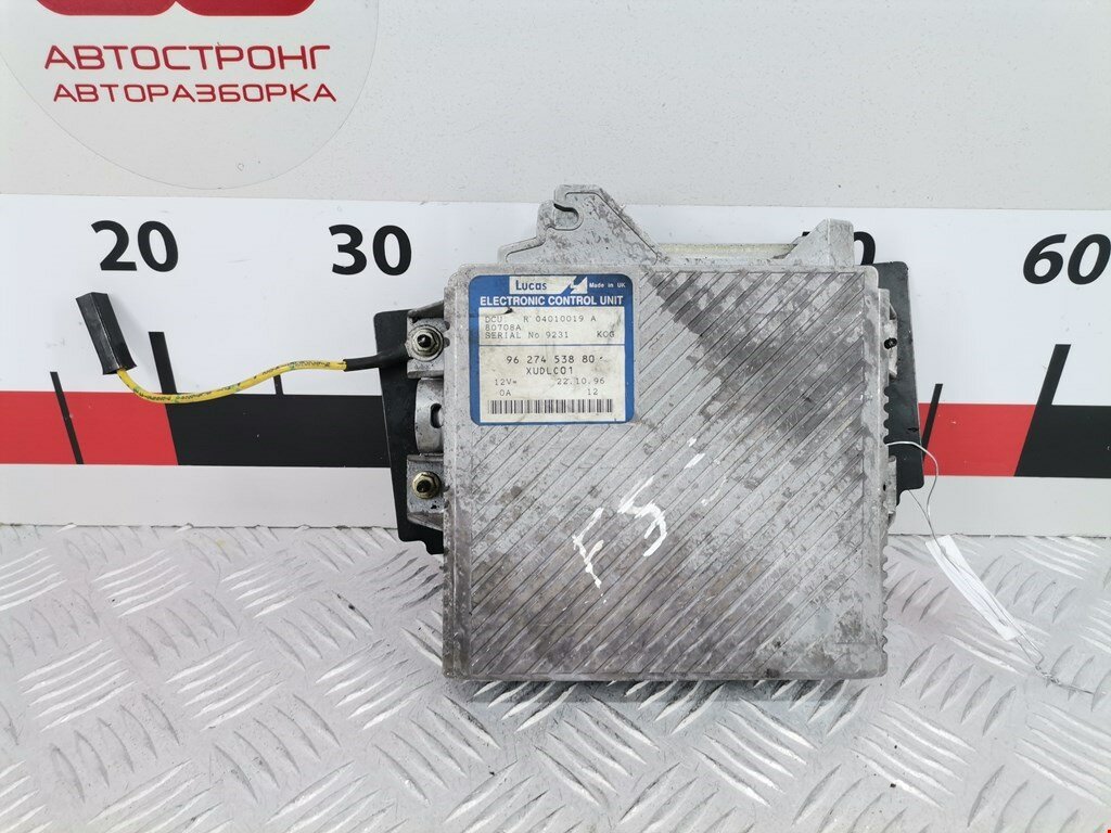 Блок управления двигателем Peugeot 406 9627453880 арт. 615205