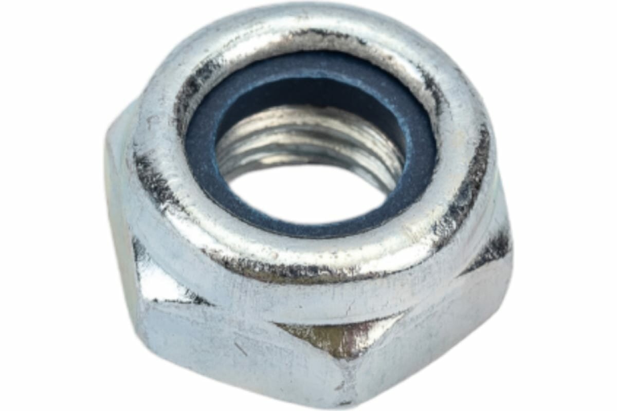 Металлсервис Гайка со стопорным кольцом М10 DIN 985 цинк 50 шт для машиностроения