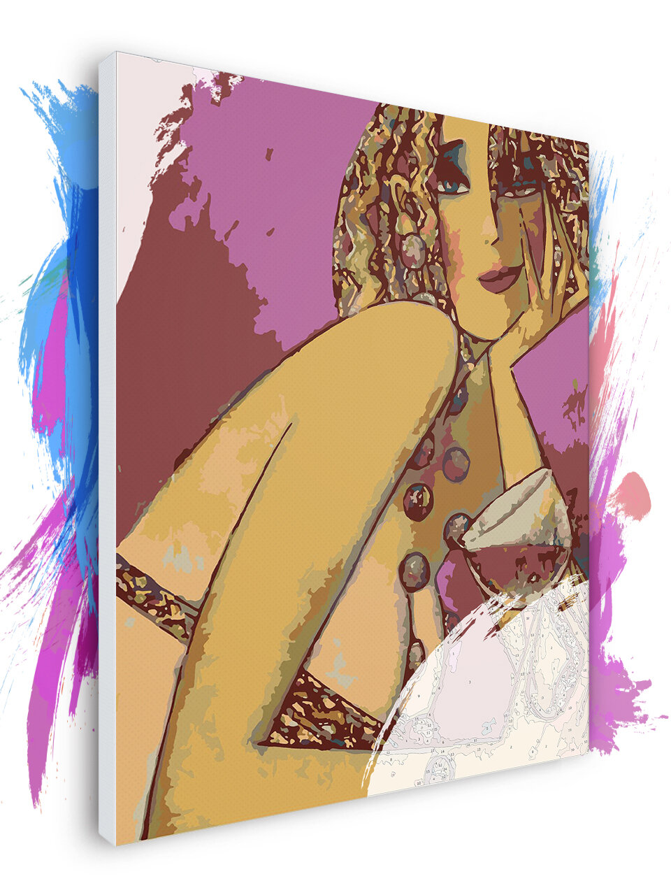 Картина по номерам на холсте Летний сезон, 30 х 40 см