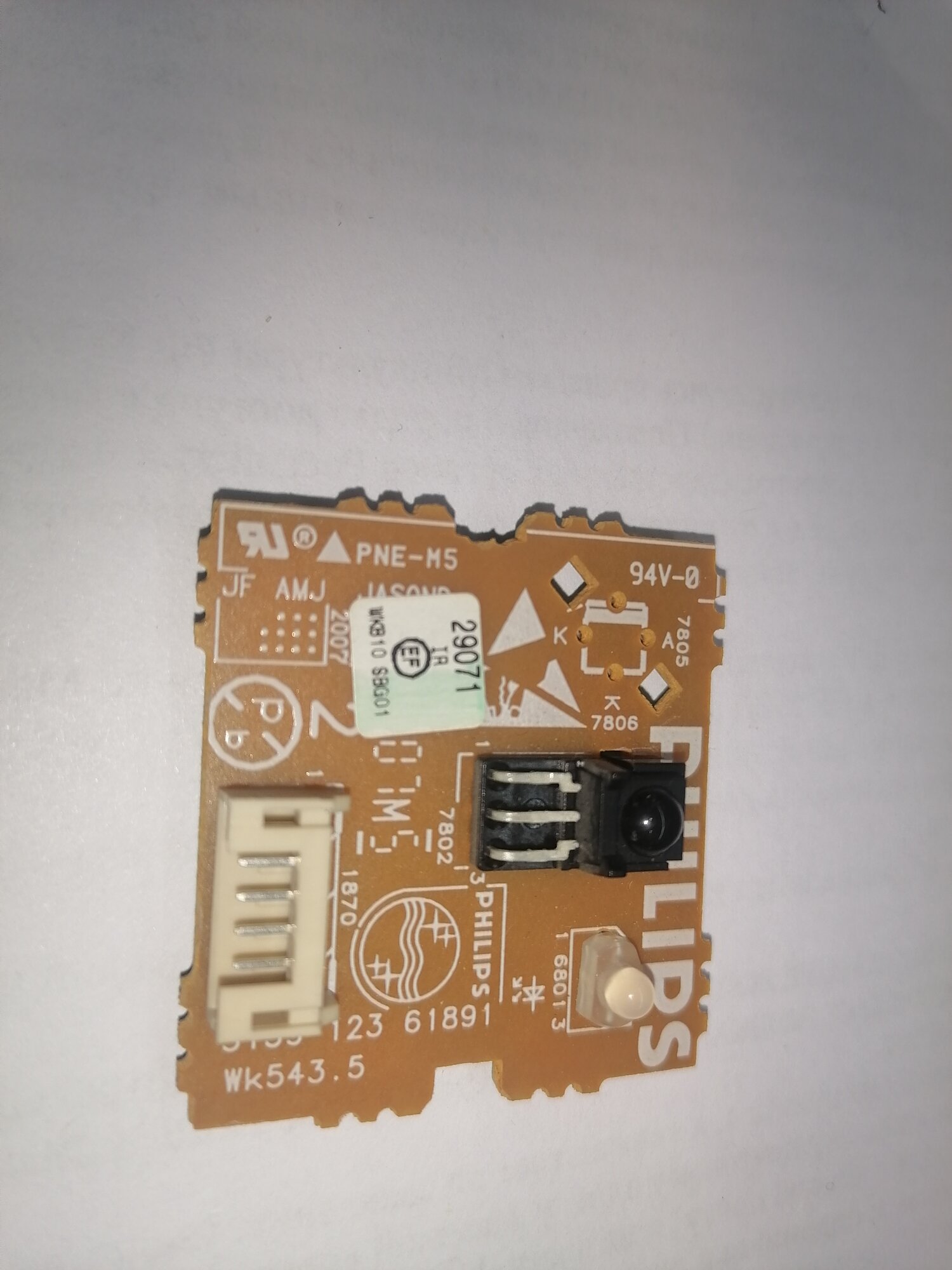 Плата ИК приемника 3139 123 61891