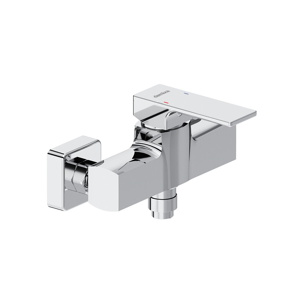 Смеситель для душа Damixa Light хром, покрытие High Gloss, керамический картридж Light Flow