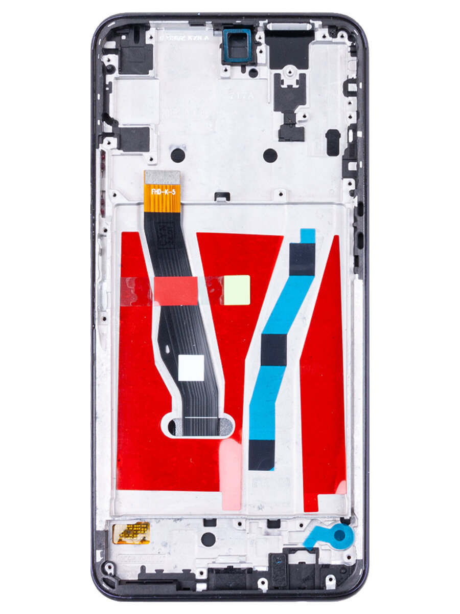 Дисплей для Huawei Honor 9X Premium модуль с рамкой и тачскрином (черный) (HQ)