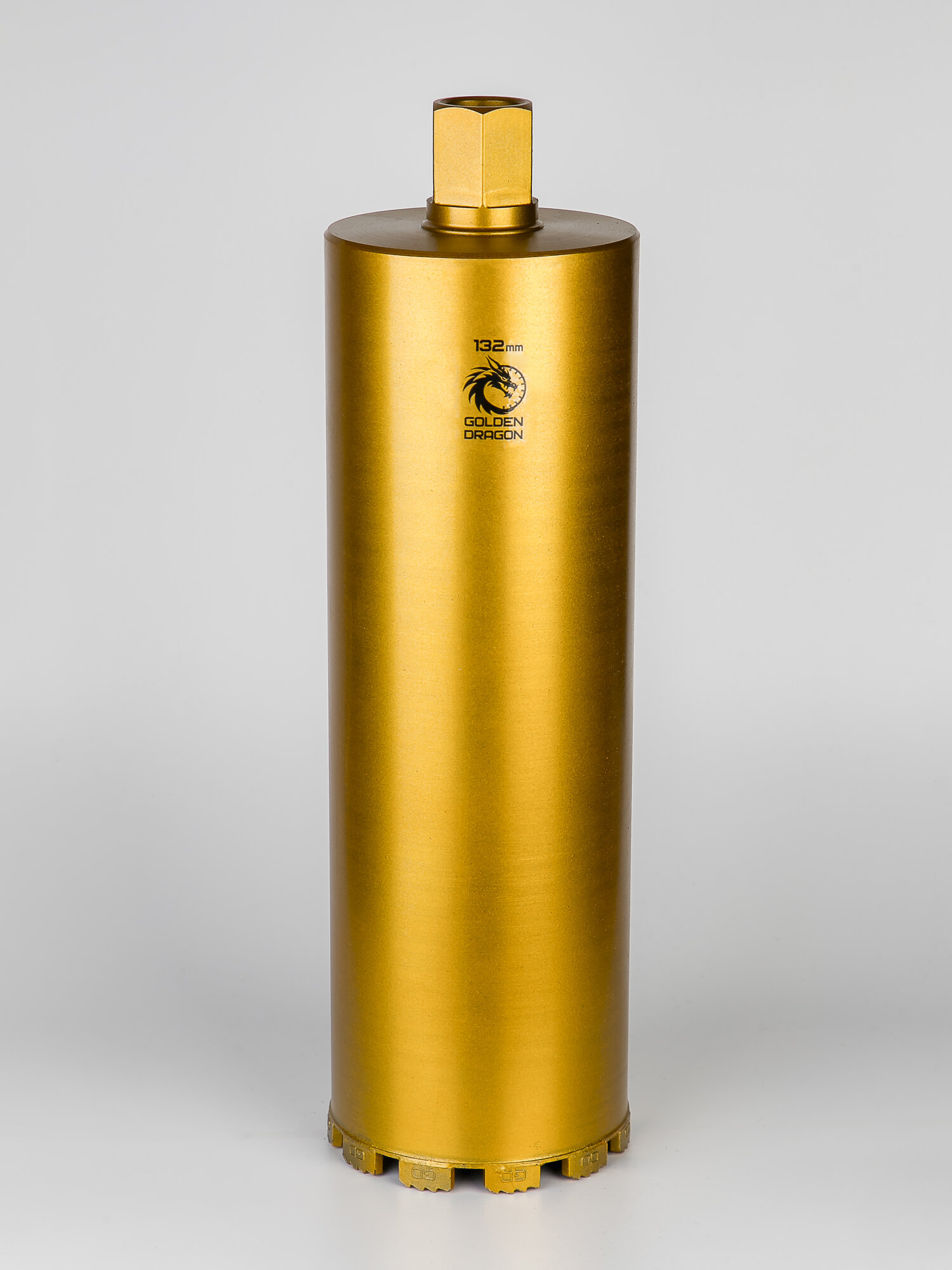 Коронка алмазная 1 1/4" 132/400 по бетону Golden Dragon