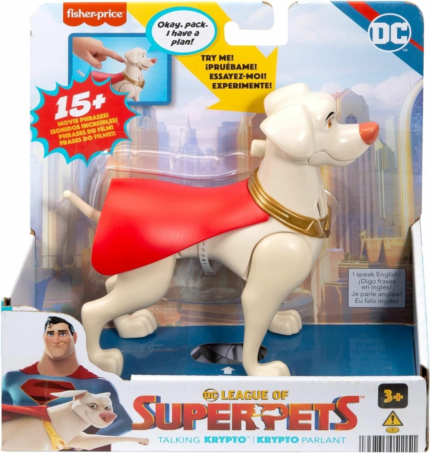 DC Лига Суперпитомцы Разговаривающий Крипто