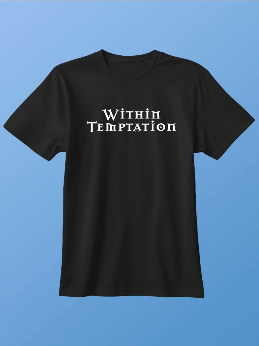 Футболка Zerosell с надписью within temptation