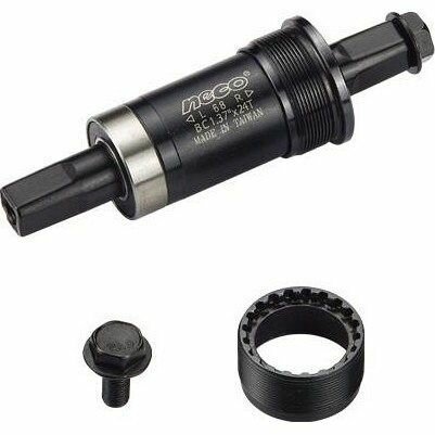 Каретка Neco B910, (BSA) квадрат, 68х122.5 мм, черный