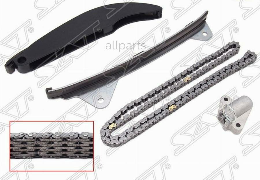 SAT TK-HY031-A Комплект замены цепи ГРМ HYUNDAI ELANTRA/IX35/I40/SONATA 11-/CERATO/SPORTAGE 14- 1,8/2,0 G4NBB/G4NA