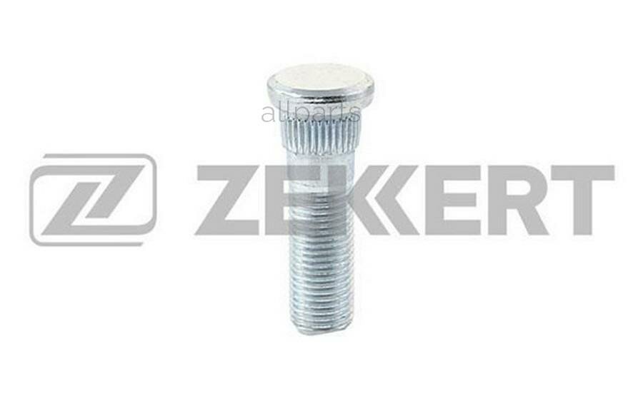 ZEKKERT BE-4113 Шпилька колесная M12 x 1 25 L=46 3 D=14 3 Цинк