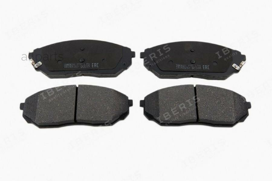 IBERIS IB153157 колодки тормозные передние К-Т KIA SORENTO I (JC) -09