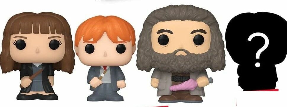 Гермиона и Ко 4 мини-фигурки Гарри Поттер, Harry Potter Hermione Mini-Figure 4-Pack