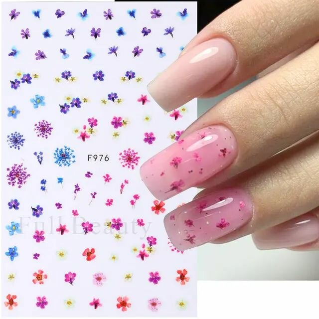 Наклейки, слайдеры для ногтей