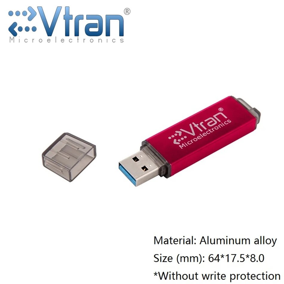 EVTRAN MICROELECTRONICS V03S MLC USB-флешка 64ГБ 128 ГБ, Красный