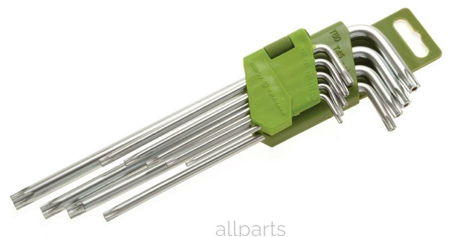 Дело техники 563091 Набор ключей TORX 9 шт (Т10 Т15 Т20 Т25 Т27 Т30 Т40 Т45 Т50) ДТ