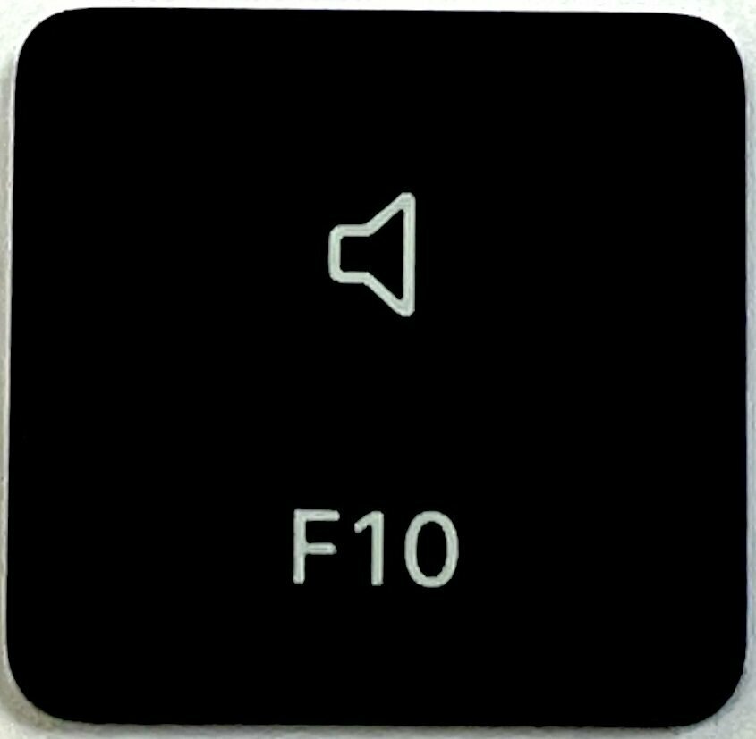 Кнопка клавиша f10 ф10 Macbook M1 2021-2022