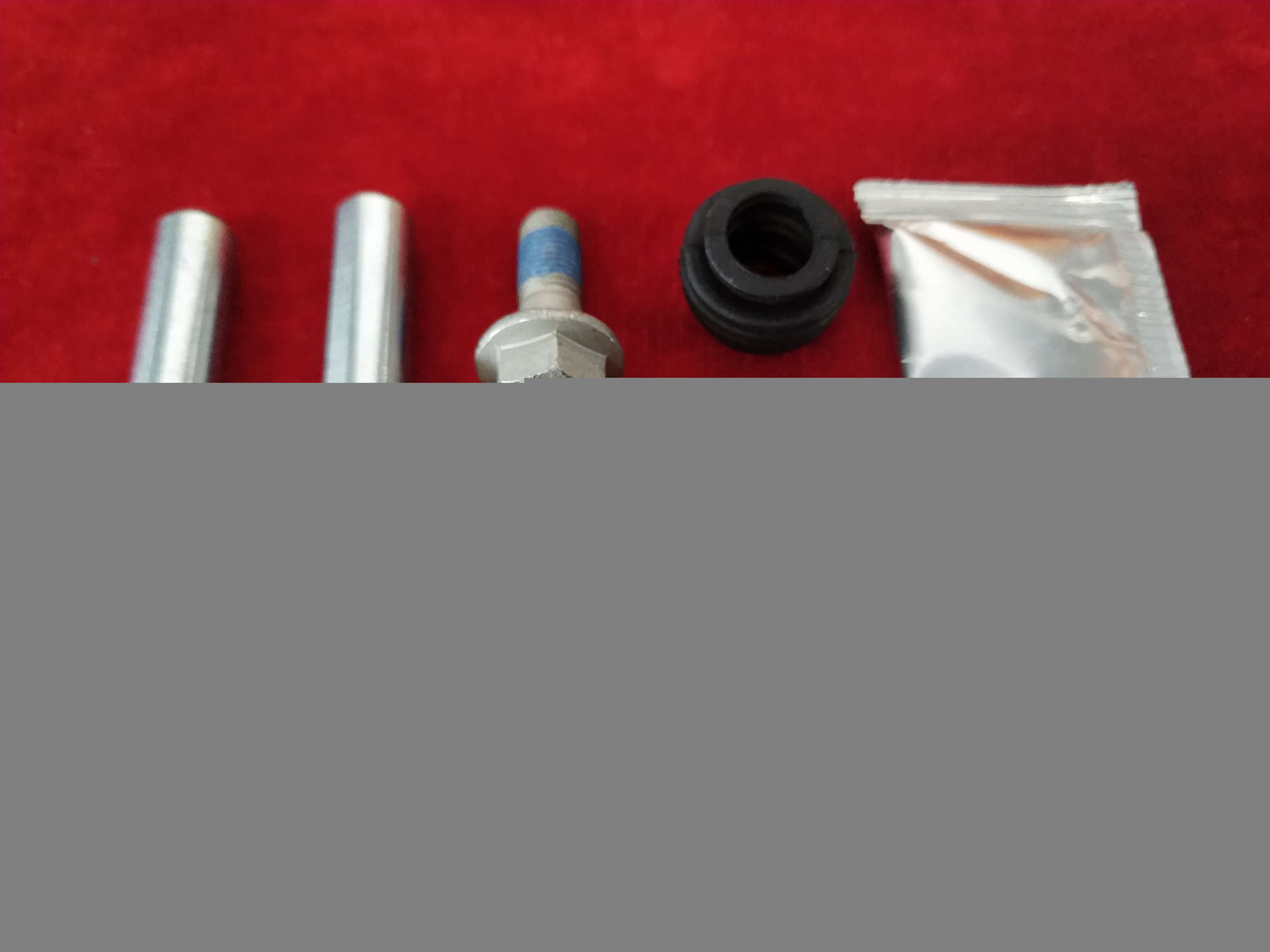 DEQST 108144 комплект направляющих тормозного суппорта заднего (направляющая o 10 mm, суппорт