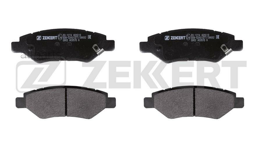 ZEKKERT BS-1274 Колодки торм. диск. задн. Cadillac CTS II 08- Chevrolet Camaro 11-