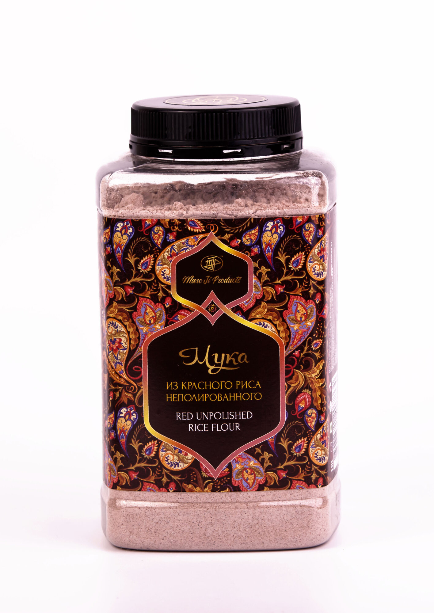 Мука из красного риса Неполированного / 600 г / пл/банка / Marc Ji Products®