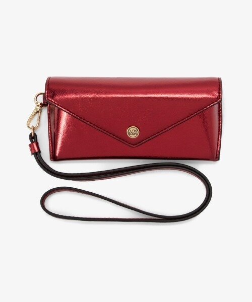 Чехол MICHAEL KORS для очков, искусственный кожаный, красный — фото 1