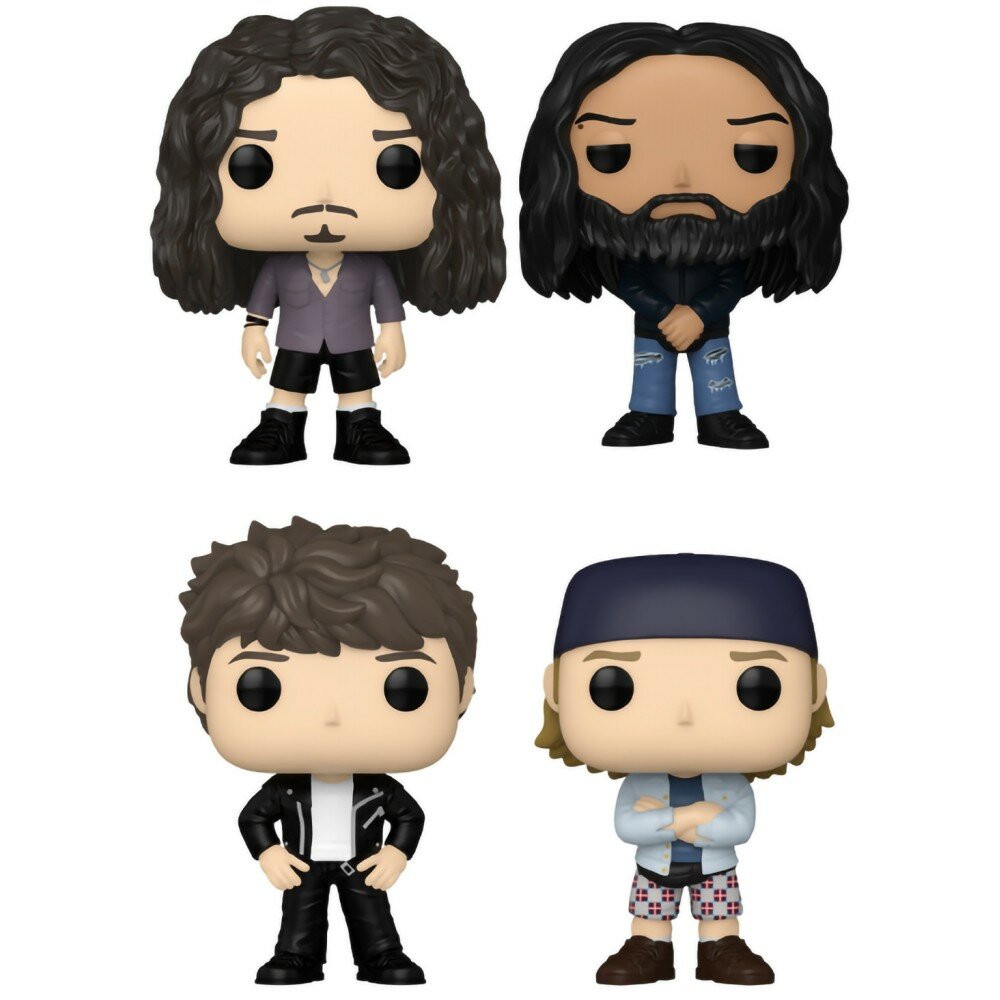 Набор фигурок Funko POP! Rocks Soundgarden Chris Cornell & Kim Thayil & Ben Shepherd & Matt Cameron 75395