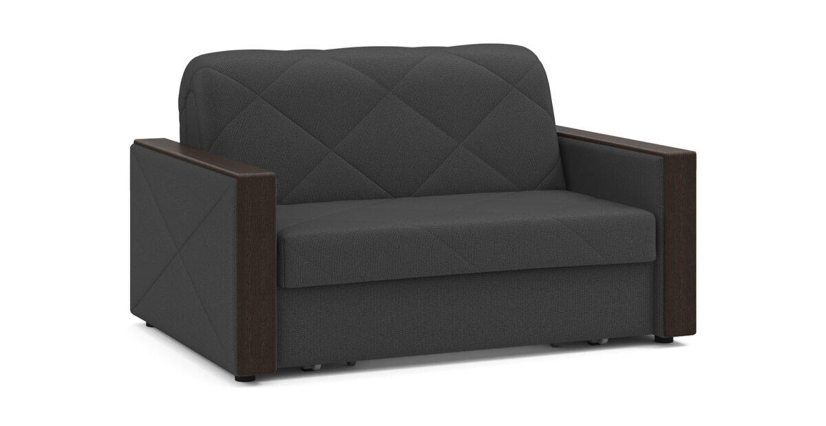 Прямой диван Цвет Диванов Токио NEXT 21 (мини) 154 прямой Антрацит