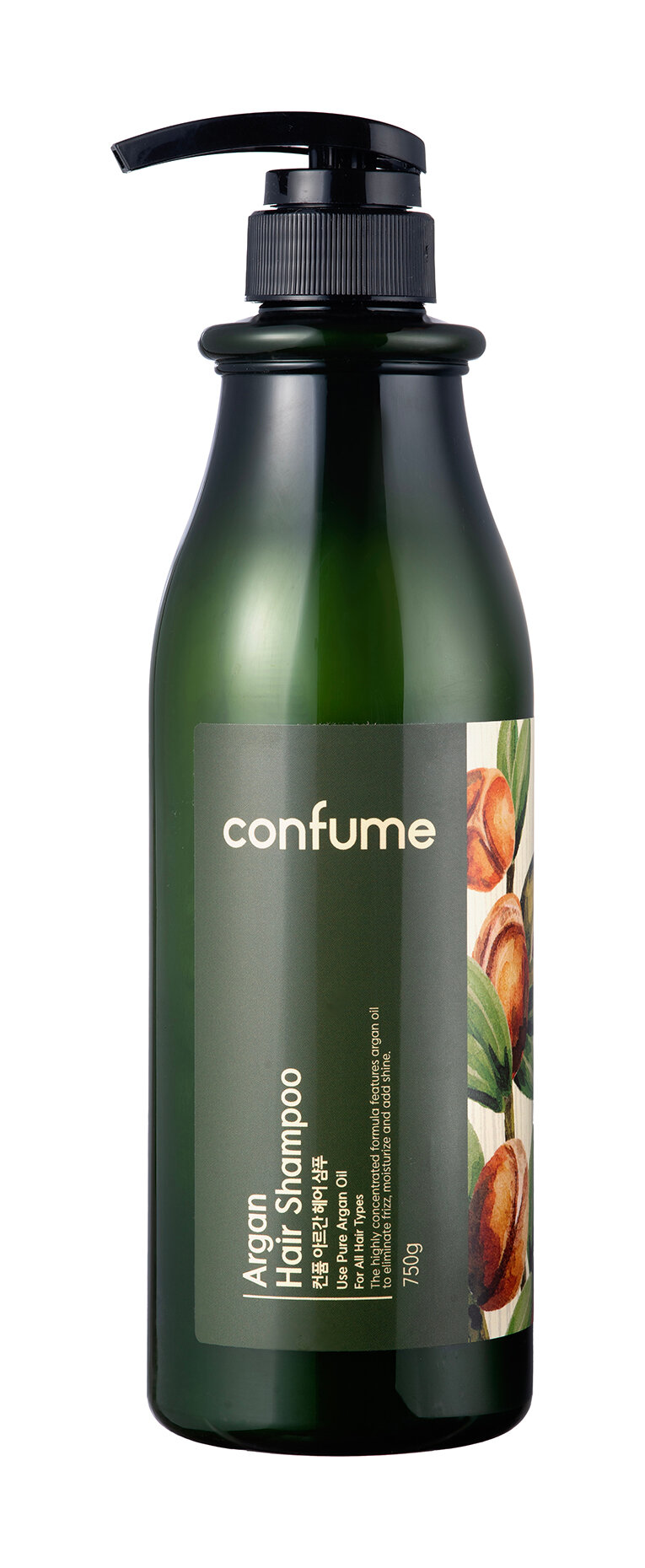 CONFUME Шампунь для волос Confume Argan Hair Shampoo, 750 мл