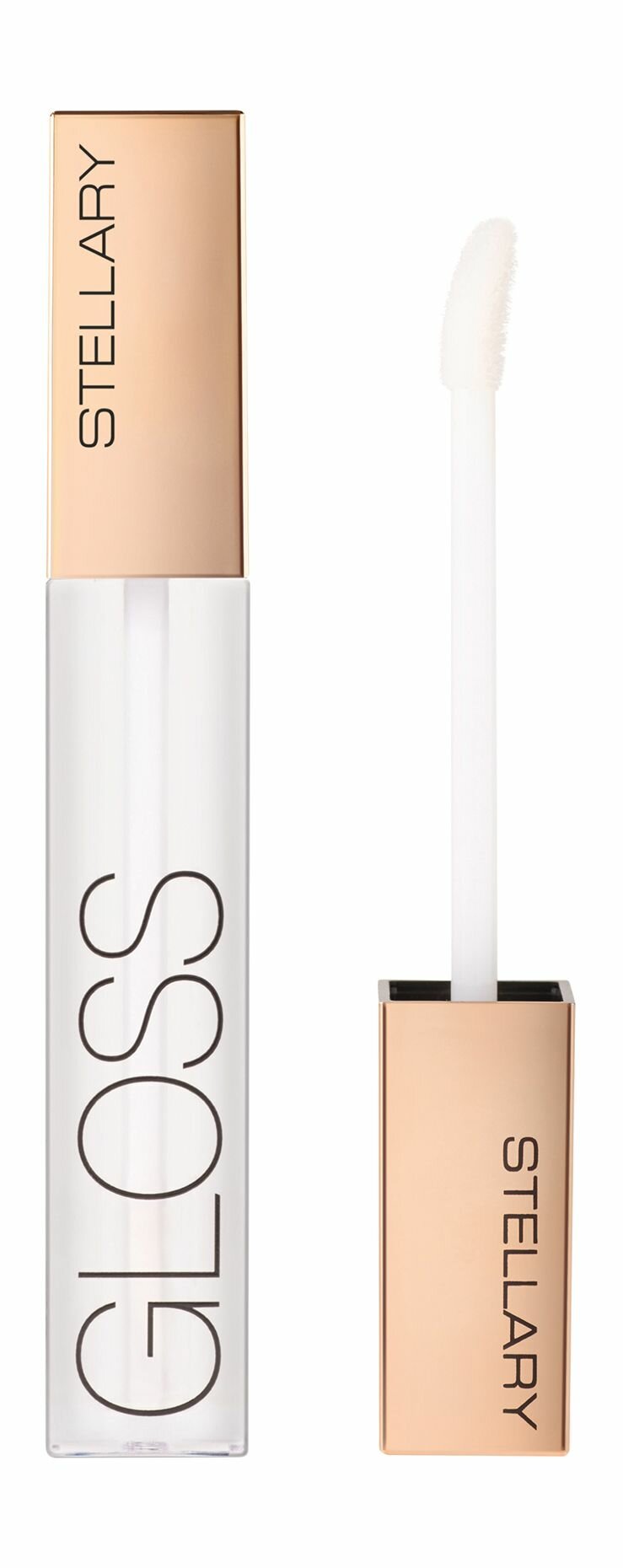 STELLARY Блеск для губ Sexy Gloss увлажняющий, 4 мл, 01 Прозрачный