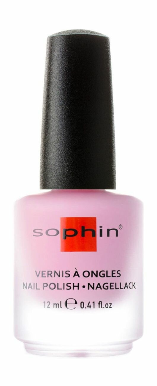 SOPHIN Лак для ногтей No-Make UP Natural Pink, 12 мл, 369