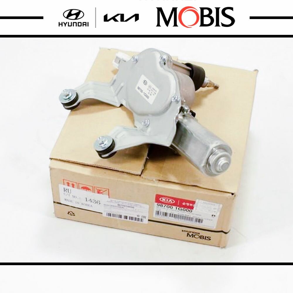 Двигатель стеклоочистителя для KIA Rio 2005-2011 / арт. 987001G000 / бренд MOBIS