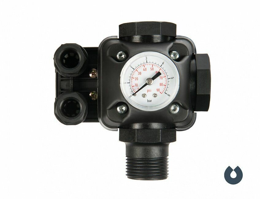 UNIPUMP PM/5-3W - реле давления со встроенным манометром