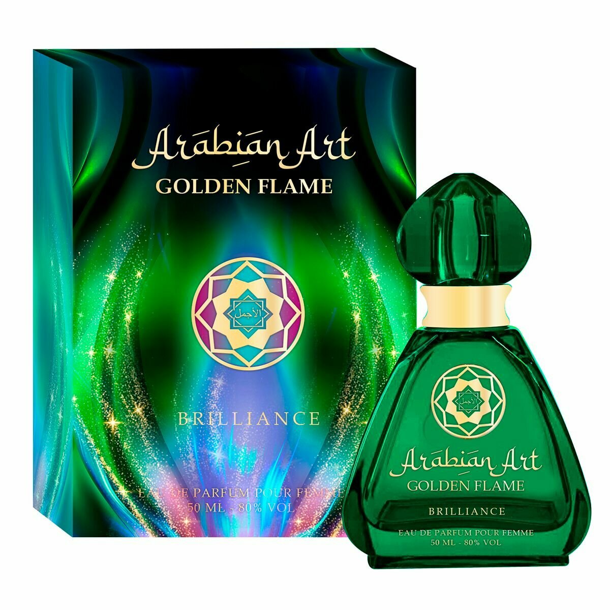 Sergio Nero/Парфюмерная вода Arabian art Golden Flame brilliance 50мл