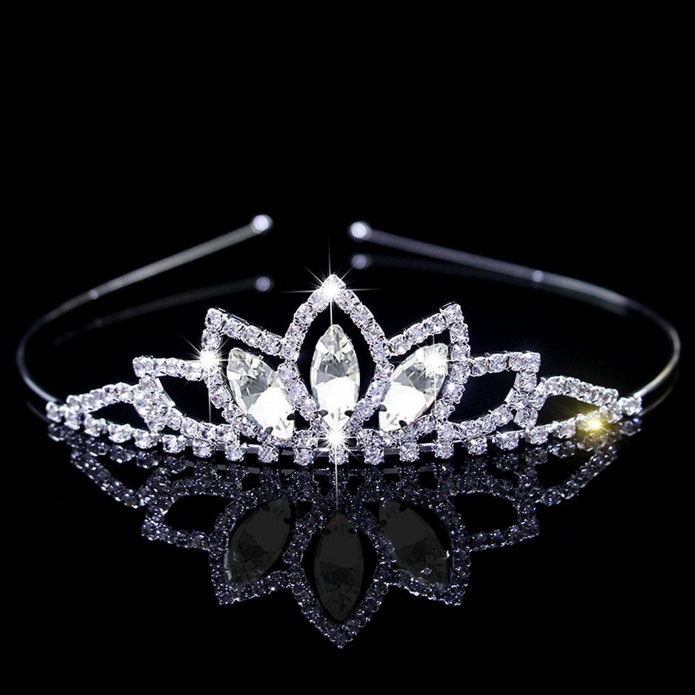 Диадема Лотос. Серебристый