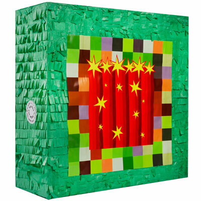 Пиньята Веселая затея TNT Party, бумага, универсальная, 40 см, зеленая