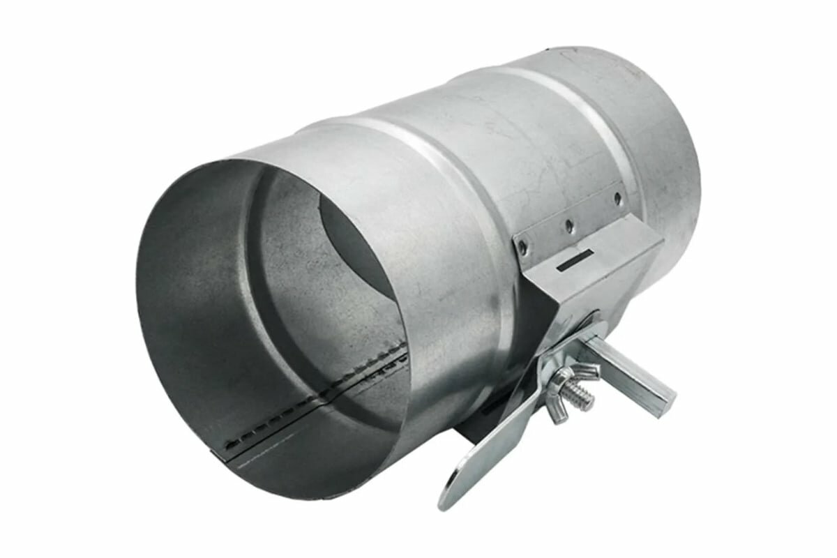 ООО Вентмаркет Дроссель-клапан, для круглых воздуховодов, d315, оцинкованная сталь Dr315