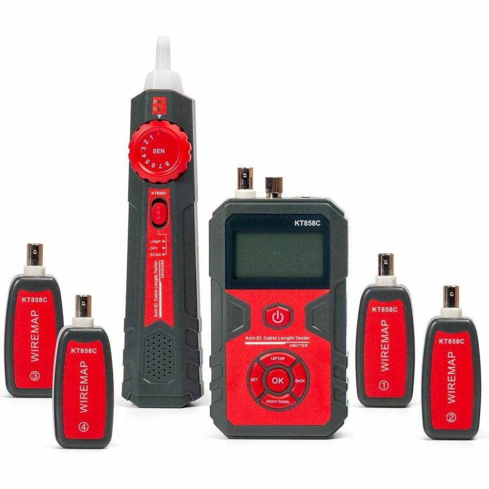 Кабельный LAN-тестер с PoE КВТ KT 858C PROLINE 86210