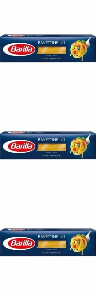 Barilla Макаронные изделия Баветтини №11 , 450 г, 3 уп.