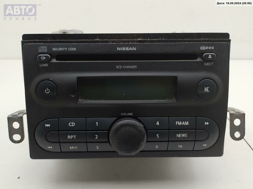 Аудиомагнитола Nissan Note