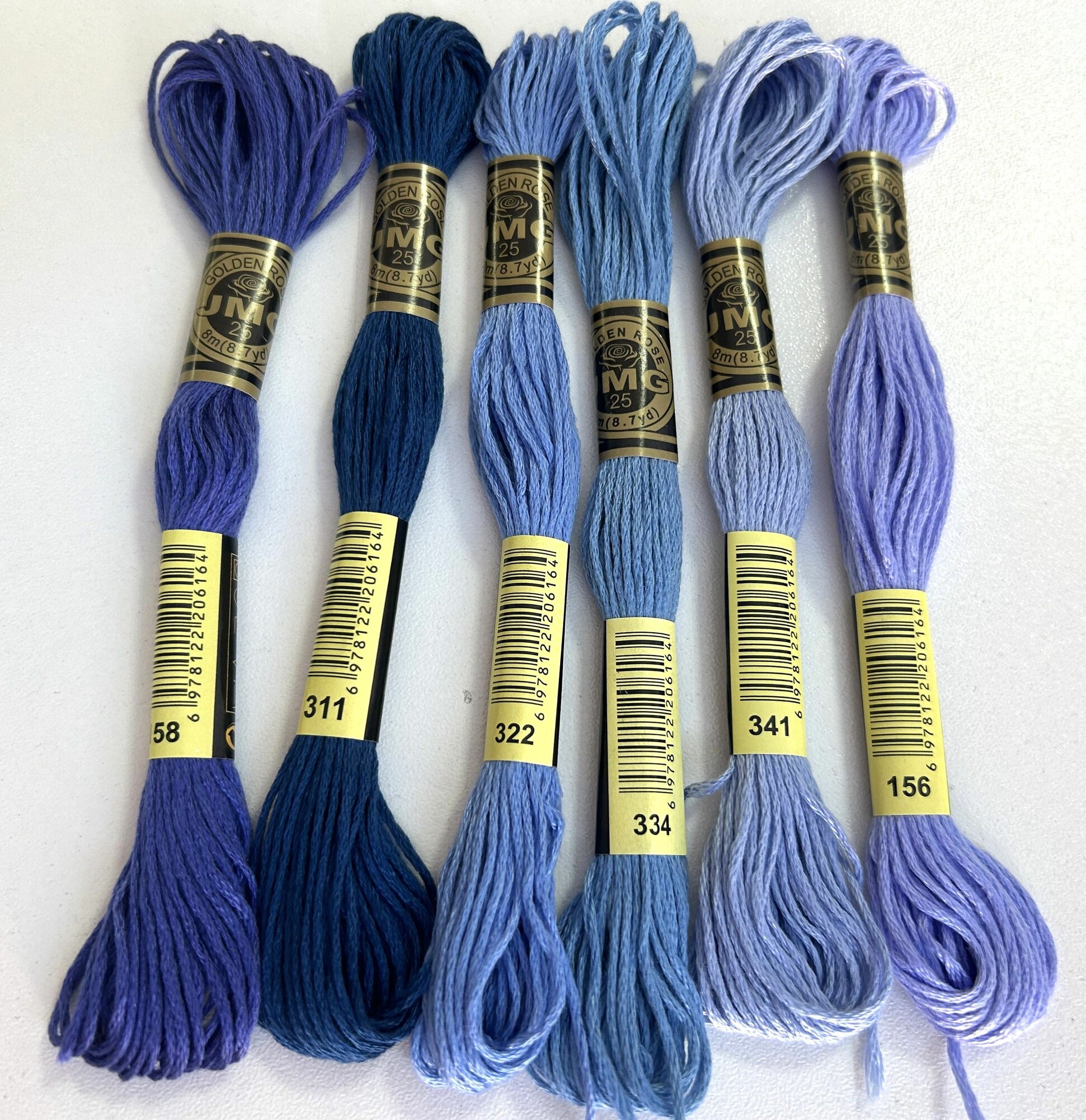 Мулине СХС Набор №15 (6 штук)