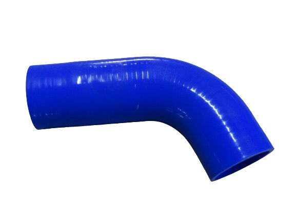 Патрубок радиатора верхний Евро 58х48х120 дв. КамАЗ(силикон)